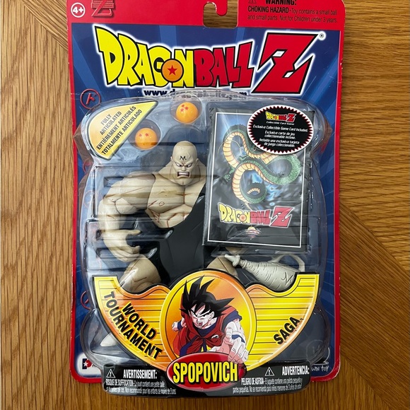 Other | Dragon Ball Z Spopovich Action Figure | Poshmark